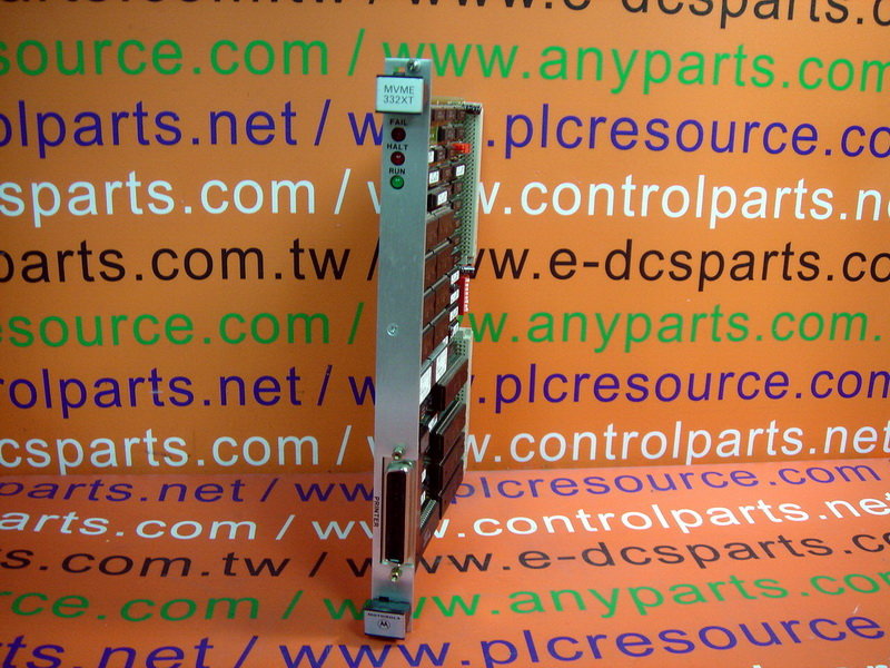 MOTOROLA MVME 332XT VME BOARD - PLC DCS SERVO Control MOTOR POWER SUPPLY IPC ROBOT